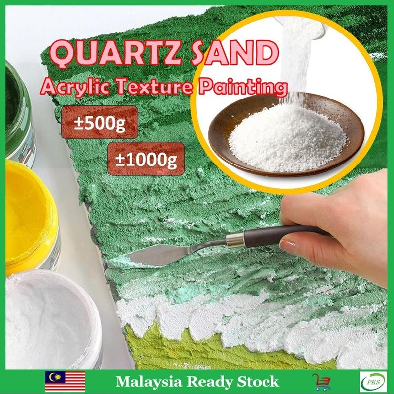 Pure Quartz Sand Acrylic Texture Painting DIY Art Pure Sand Pasir ...