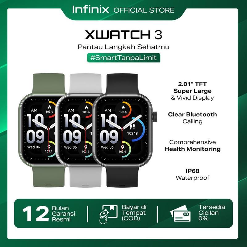 Infinix Smart Watch XW3 270mAh - Shop | Tokopedia