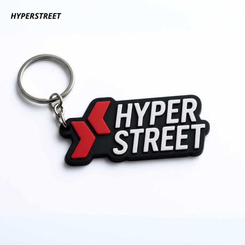 Hyperstreet Key Chain Gantungan Kunci Eksklusif Free Besi Hadiah Putih ...