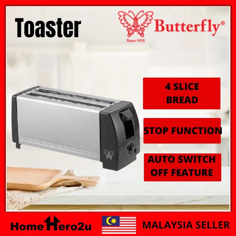 BUTTERFLY B-8064 BT-8064 4 Pieces Toaster 1300W - Homehero2u - TikTok ...