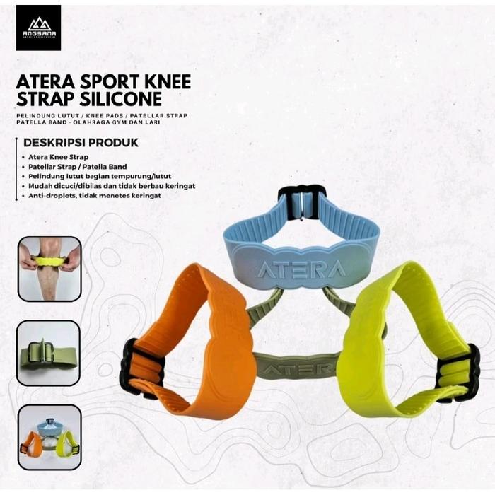 Jual Atera Knee Strap Patellar Strap / Patella Band - Green, M - Kota ...