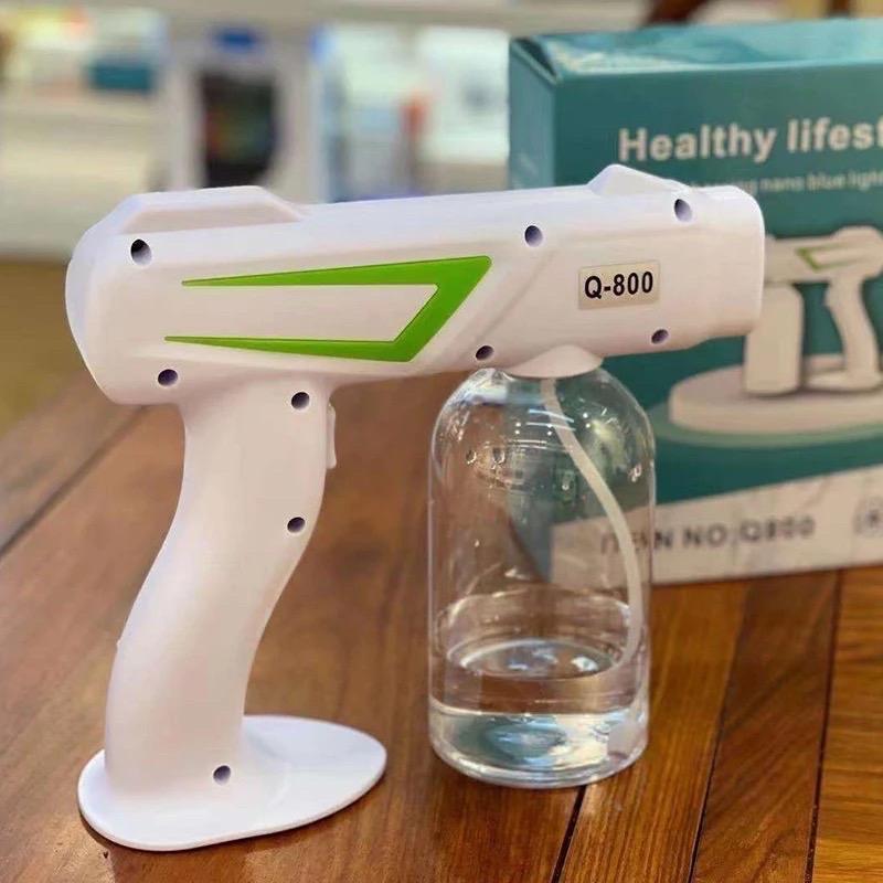 Q800 Nano blue light spray gun wireless sanitizer sprayer - TikTok Shop ...
