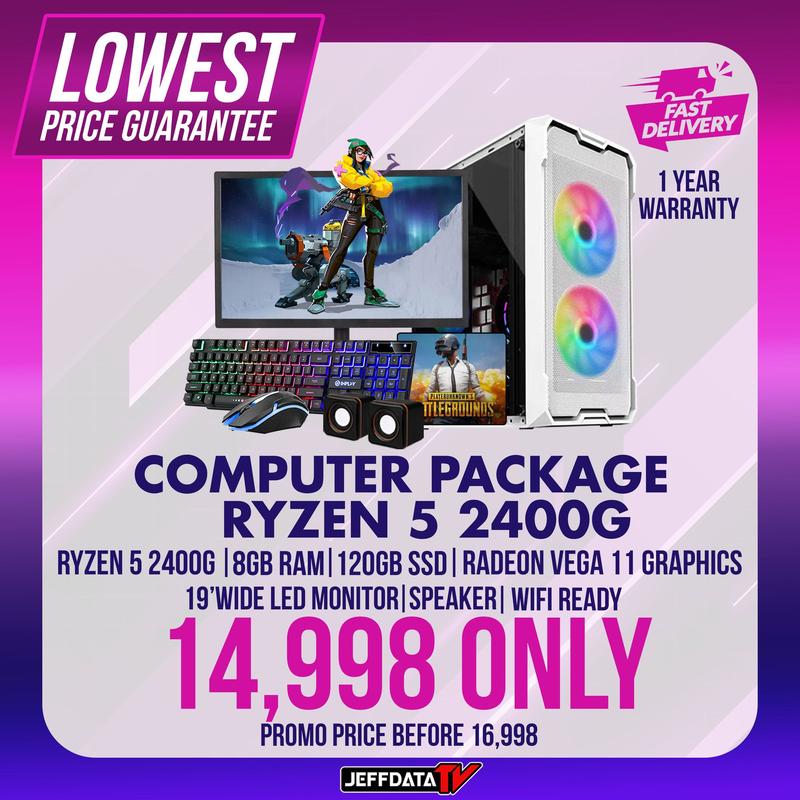 computer set ryzen 5 2400g 8gbram 120ssd radeoan vega 11 19 - TikTok ...