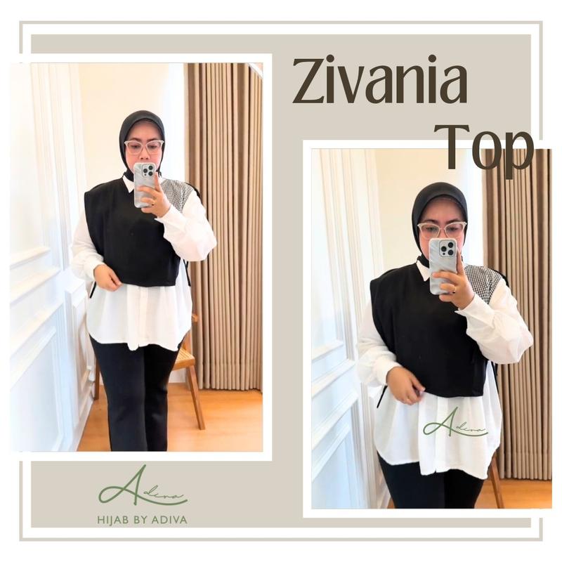 BY ADIVA - ZIVANIA TOP (tersedia size JUMBO) - Shop | Tokopedia