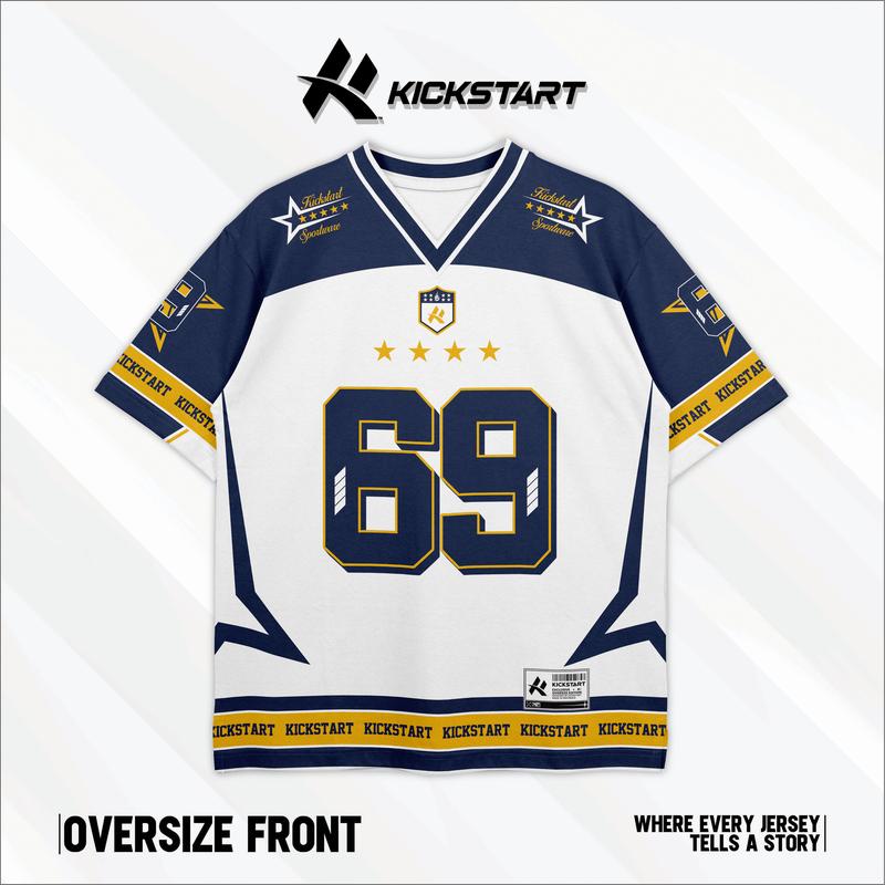 Y2K Boxy NFL Hockey Baseball BERLIN Rugby Retro Oversized Jersey - Shop ...