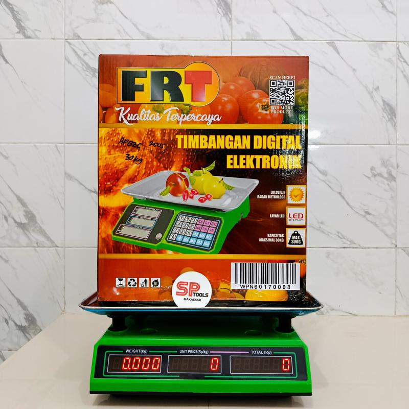 TIMBANGAN DIGITAL FRT / TIMBANGAN HARGA BUAH SAYUR KUR LAUNDRY - Shop ...