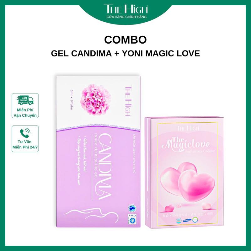 Combo Sạch Hồng Thơm Gel CanDima + Yoni The Magic Love The High ...
