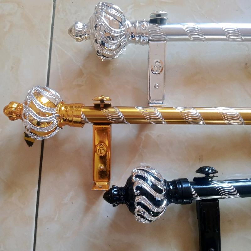 batang gorden model princess tiang gorden besi gorden full set - Shop ...