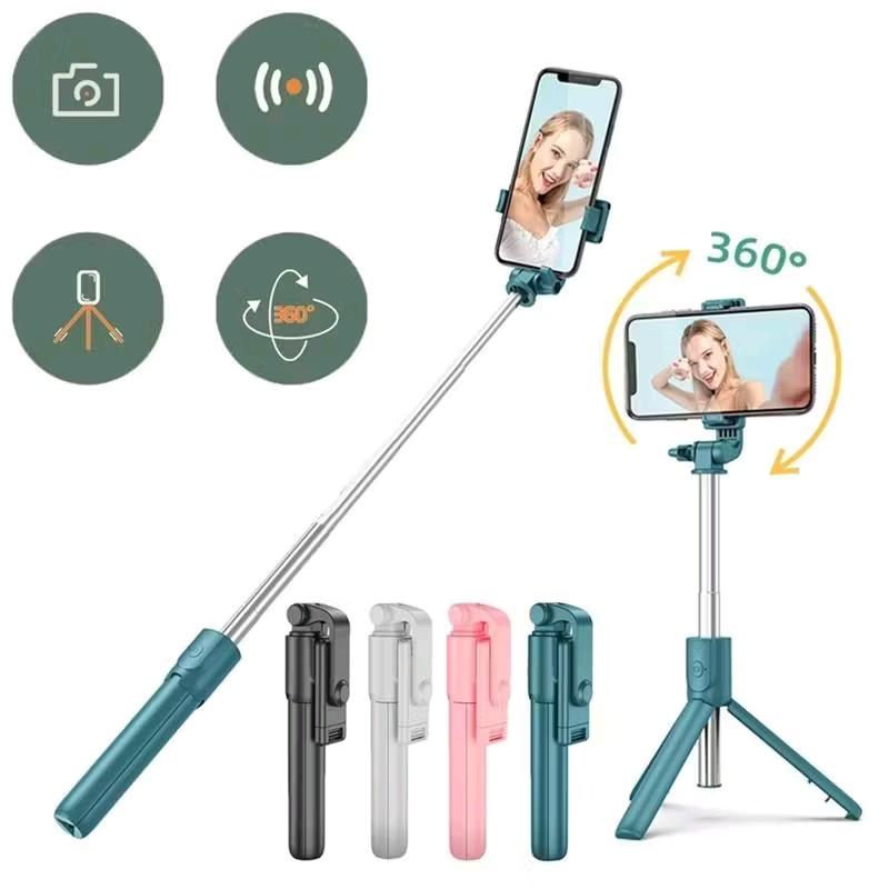 Adjustable Selfie Stick with Tripod and Remote - 3 in 1 Random - TikTok ...