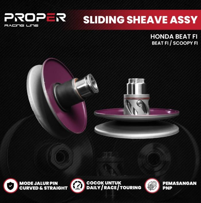 Jual PROPER RACING LINE SLIDING SHEAVE BEAT SCOOPY FI ESP VARIO PCX ADV ...