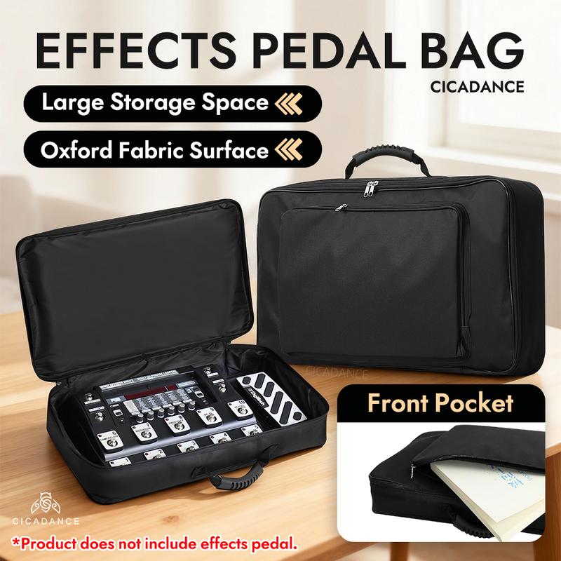 Guitar Effects Pedal Storage Bag Add Cotton Thicken Waterproof - TikTok ...