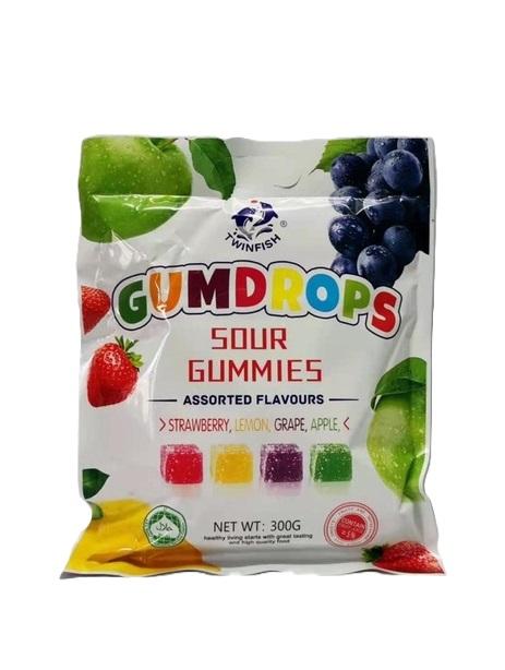 TWINFISH GUMDROPS SOUR GUMMIES 300G - TikTok Shop Malaysia