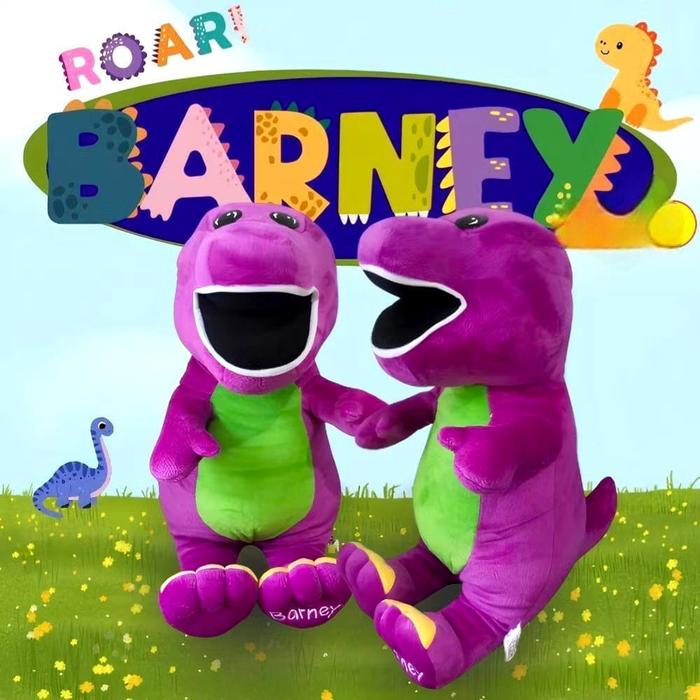 Jual Gabybelle-Boneka Barney Dinosaurus Purple Boneka Karakter Animasi ...
