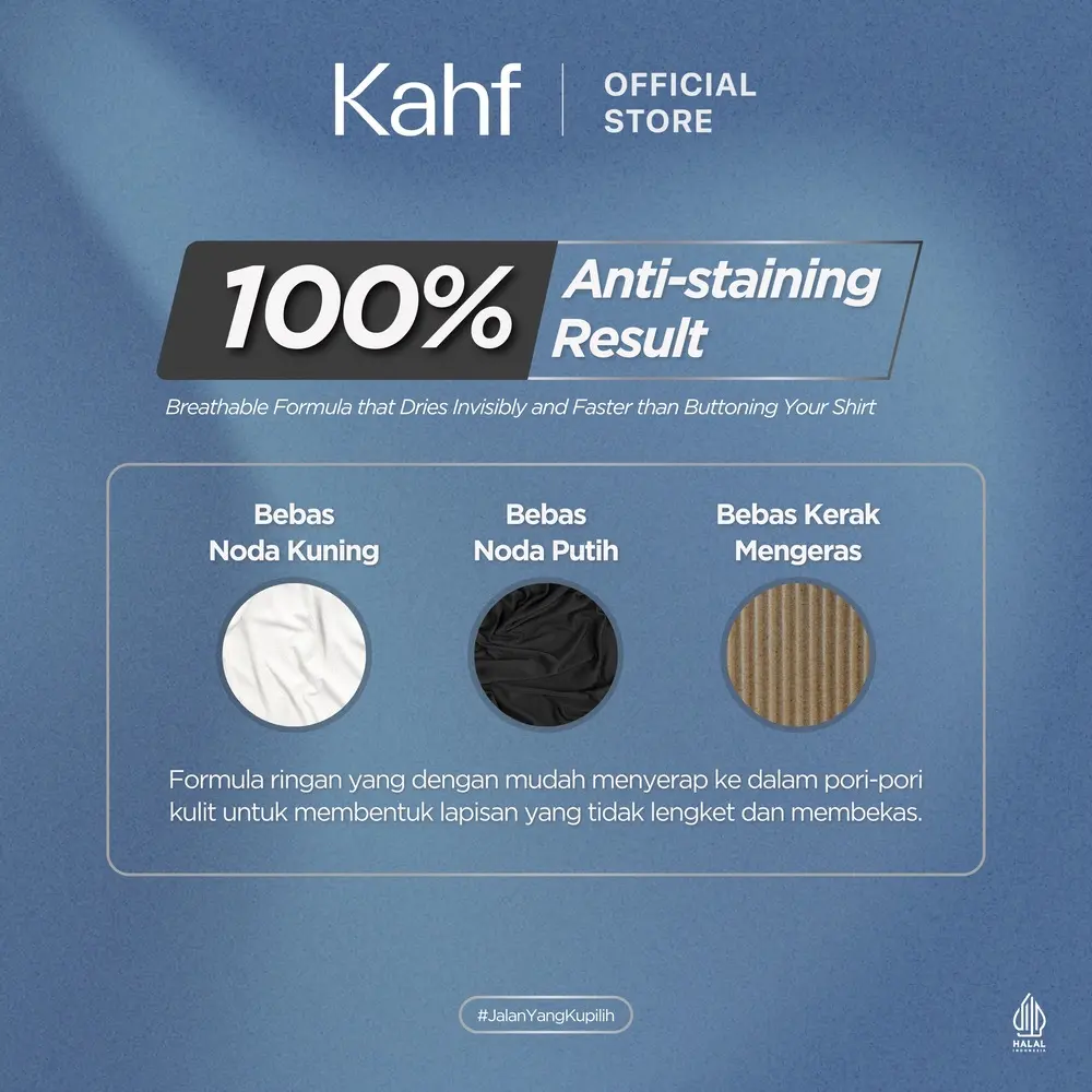 KAHF Deodorant Indonesia / Soothing Comforting Antiperspirant / Deo Bau ...