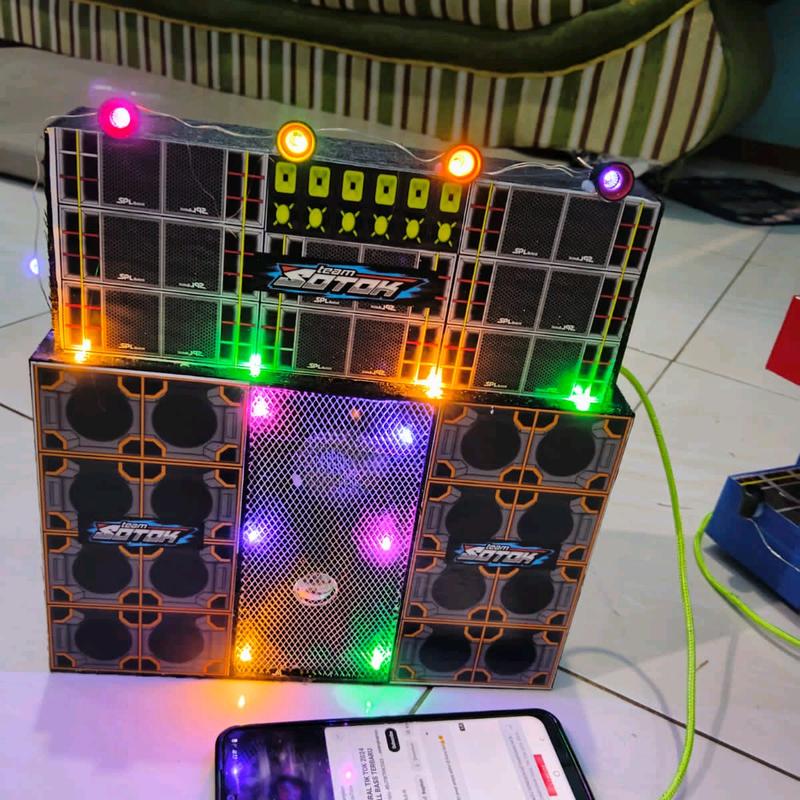 sound system miniatur horeg full lampu - Shop | Tokopedia