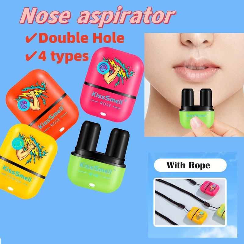 KissSmell Nose aspirator Herbal Double Hole inhaler refreshing - TikTok ...