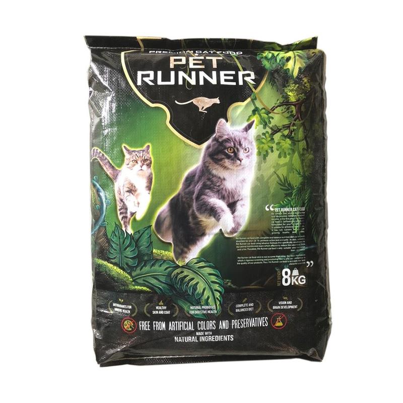 PET RUNNER CAT FOOD 8KG (CHICKEN TUNA) MAKANAN KUCING 8KG - TikTok Shop ...
