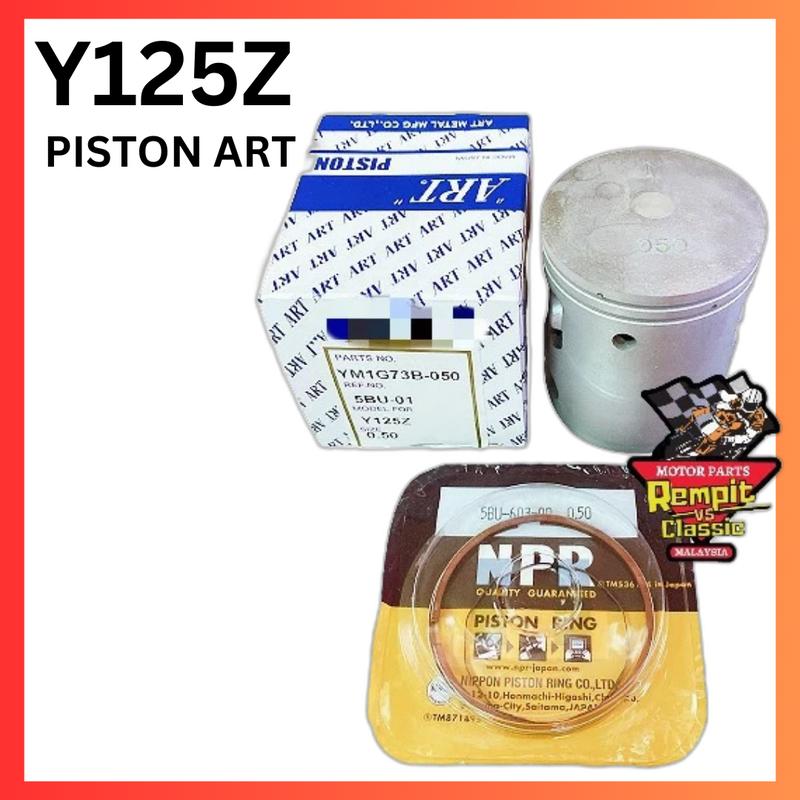 REMPIT Y125Z Piston 100% Art STD 0.25 0.50 0.75 1.00 1.25 1.50 - TikTok ...