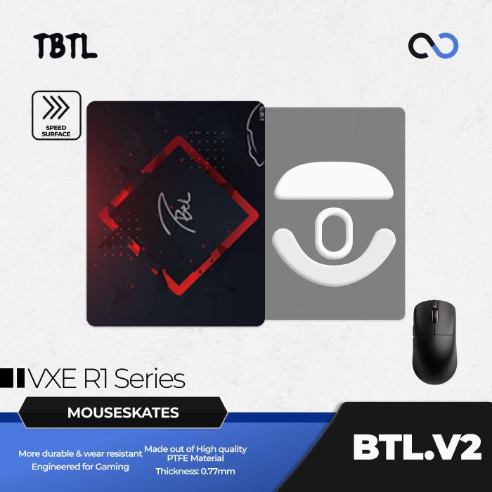 T.BTL BTL V2 VXE R1 Series Mouse Feet / Mouse Skate PTFE for - Shop ...