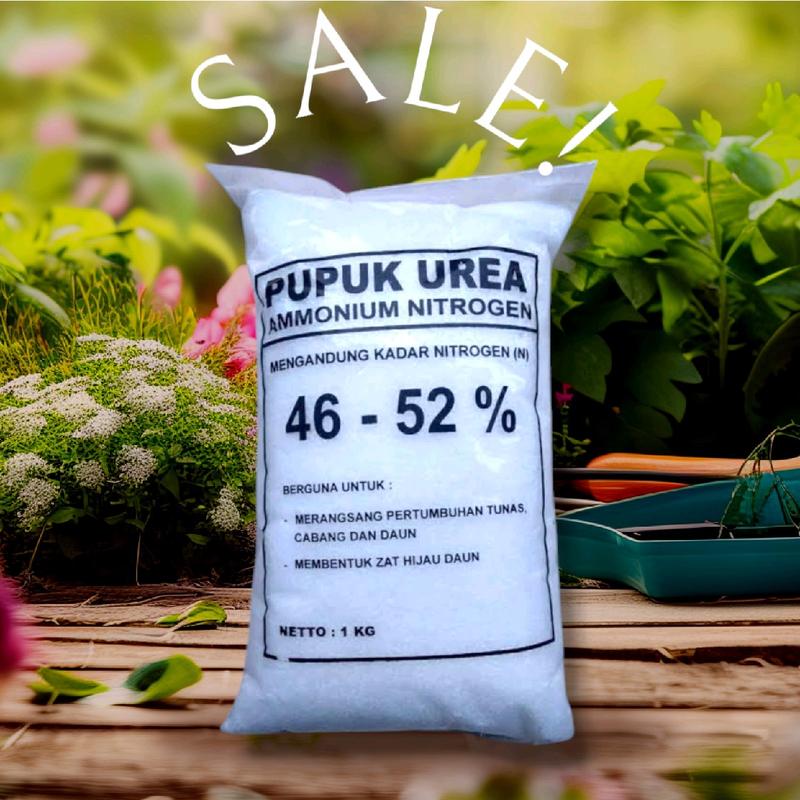 pupuk urea 1kg cocok untuk semua jenis tanaman pupuk penyubur - Shop ...