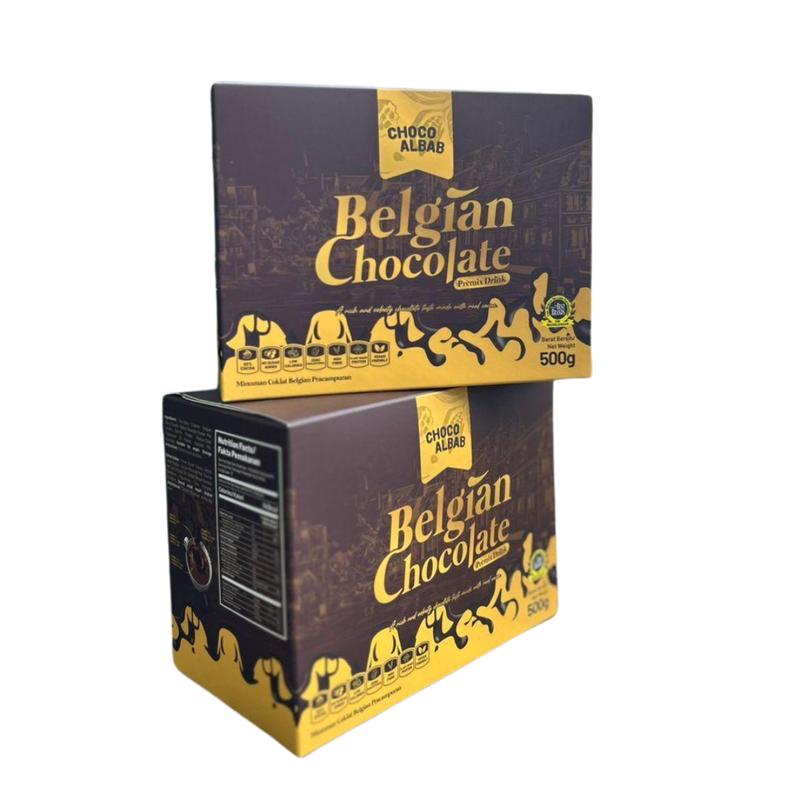 [SACHET] Choco Albab Belgian Chocolate Drink Powder Belgian Chocolate ...