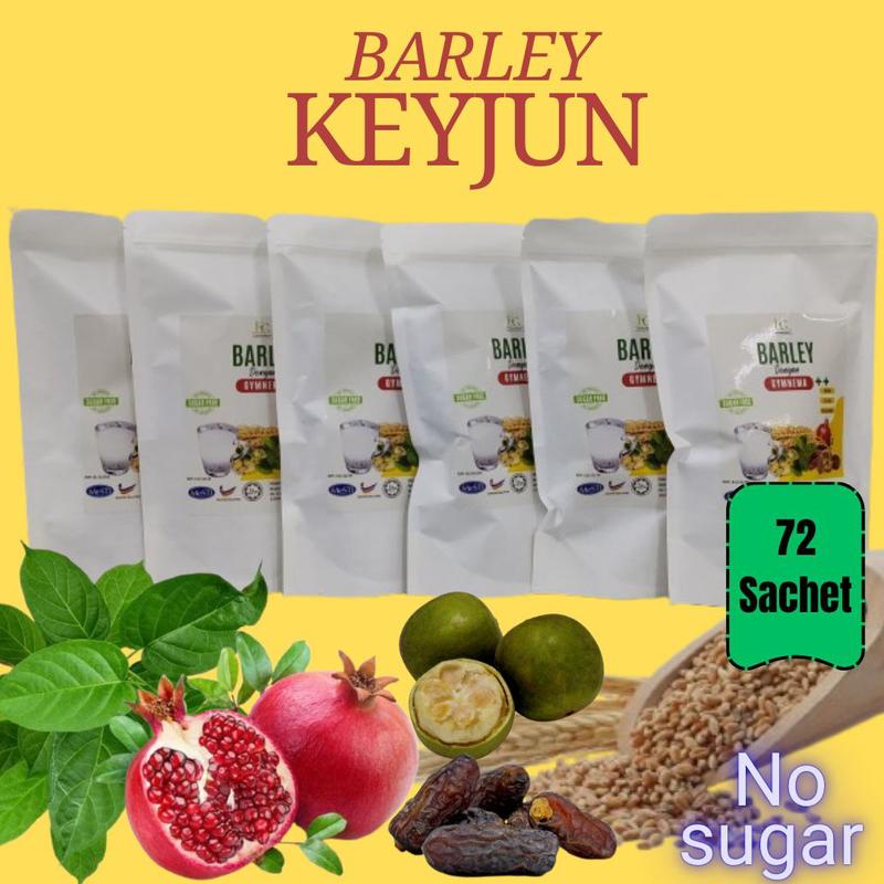 Combo Pack 72 Sachet Minuman Barley Keyjun Serbuk dengan Ekstrak ...