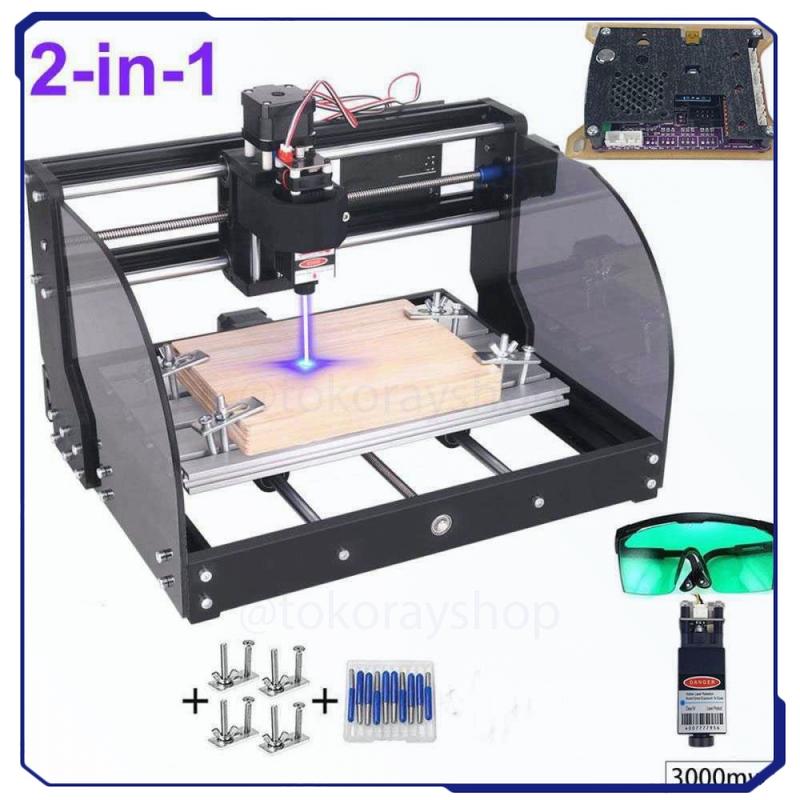 Printer 3D Ukir Laser Engraving 3-Axis Laser 3000mW CNC3018 - Shop ...