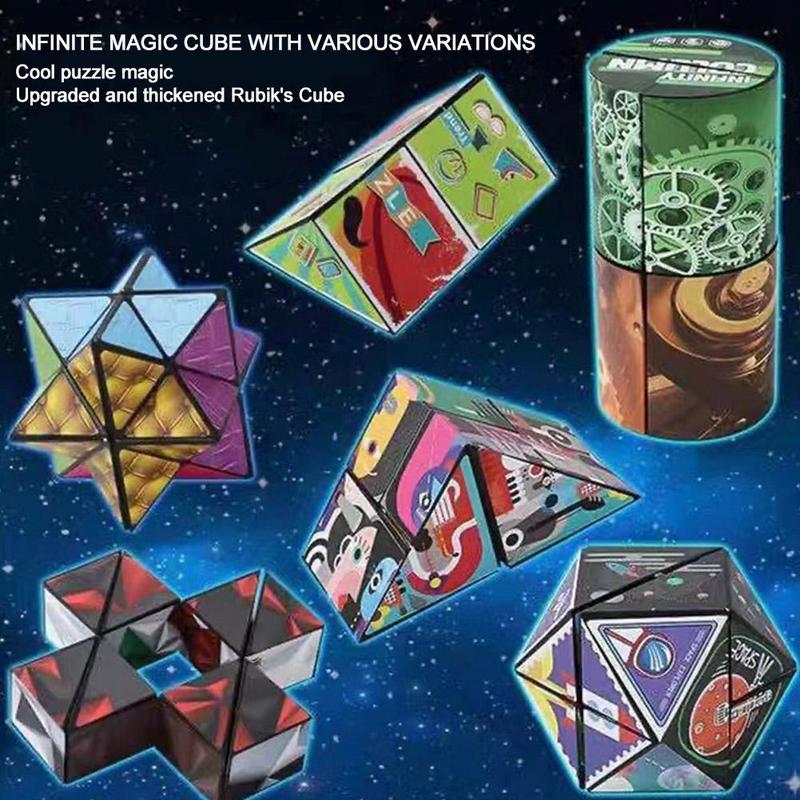 3D Rubik's Cube Toy Three-Dimensional The Infinity Magic Cub - TikTok ...