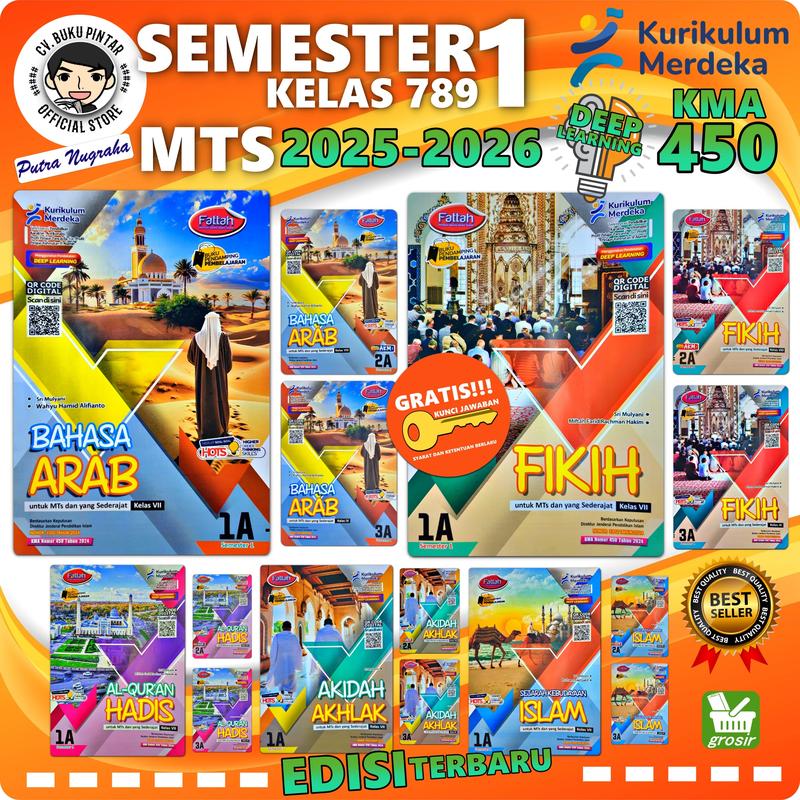 LKS MTS KELAS 7 8 9 SEMESTER 1 KURIKULUM MERDEKA 2025-2026 Deep - Shop | Tokopedia