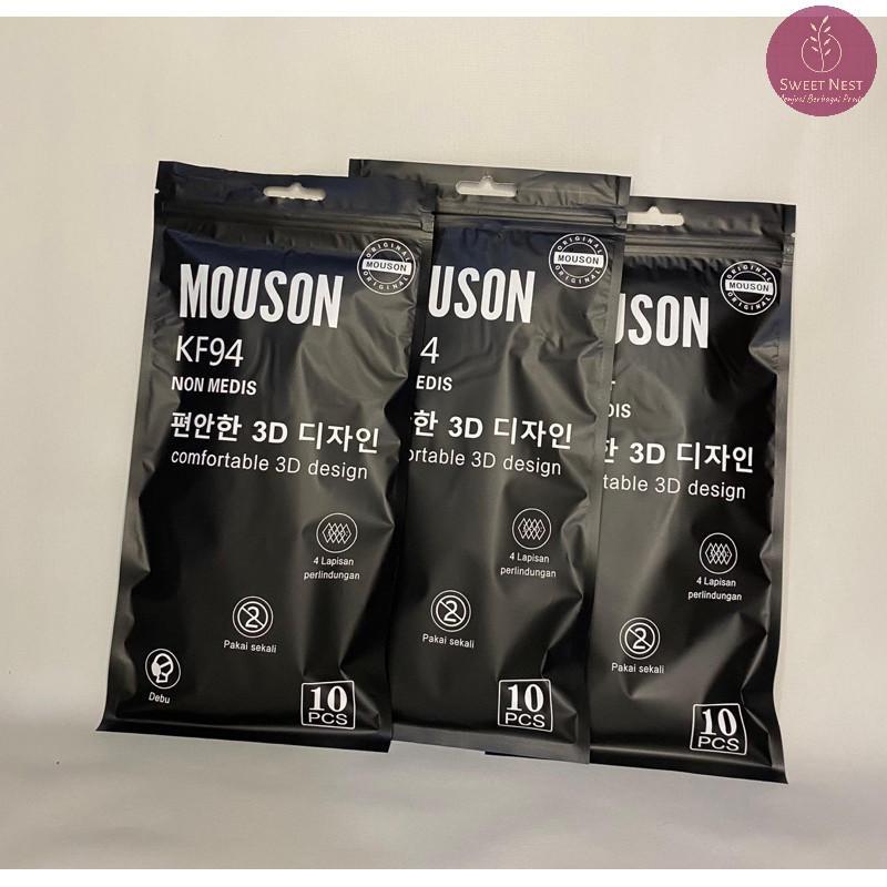 Masker KF94 Mouson 4 Ply (Isi 10 Pcs) Anti Droplet Virus - Warna - Shop ...