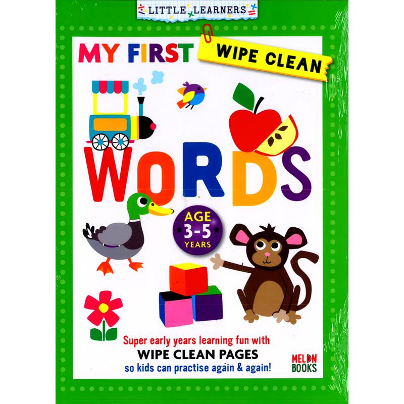 Bookxcess - My First Wipe Clean: Words - TikTok Shop Malaysia
