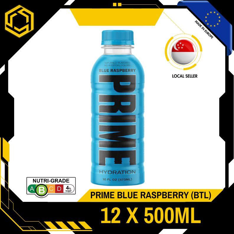 [CARTON] PRIME HYDRATION Blue Raspberry 500ML X 12 (BOTTLE) - TikTok ...
