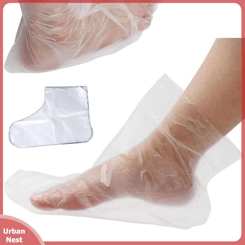 100Pcs / Bag Disposable Foot Covers One-Time Foot Cover Film Pedicure ...