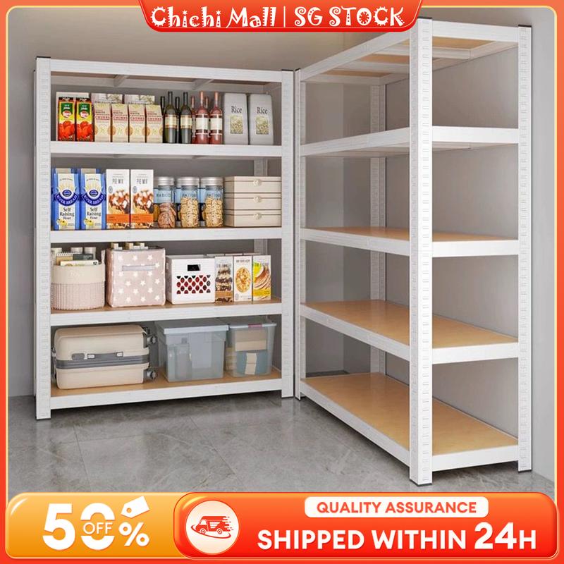 CC [WHITE]Boltless Rack Stainless Rack Metal Shelf Heavy Dut - TikTok ...