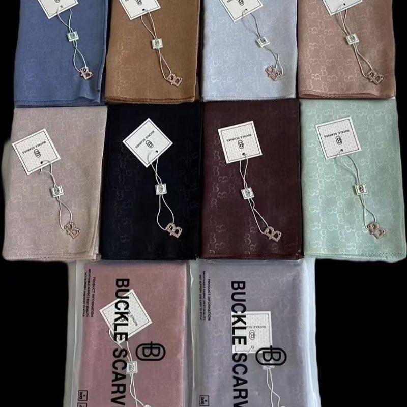 Hijab Buckle Embos (isi 5 pcs) segiempat - Paket Hemat - Square, - Shop ...