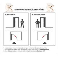 Jual Pintu Aluminium Kaca 97 x 210 KD-3 / Pintu Kaca 97x210 / Aluminium ...