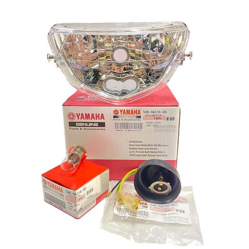 Y125ZR Y125Z Y125 HEAD LAMP LAMPU DEPAN + MENTOL DAN SOCKET CLEAR ...