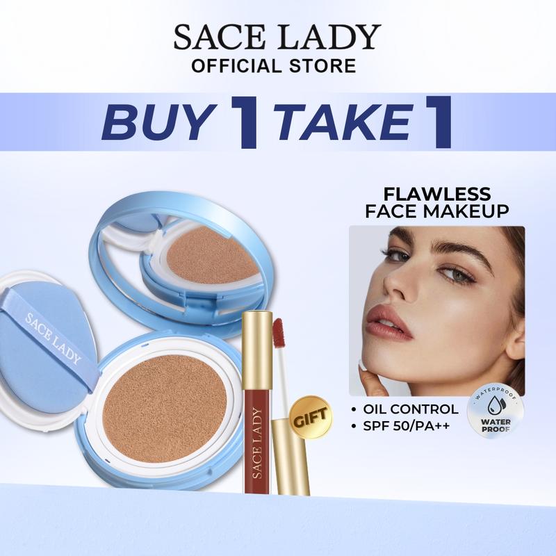 SACE LADY Waterproof BB Cushion Oil Control Air Cushion Natural ...