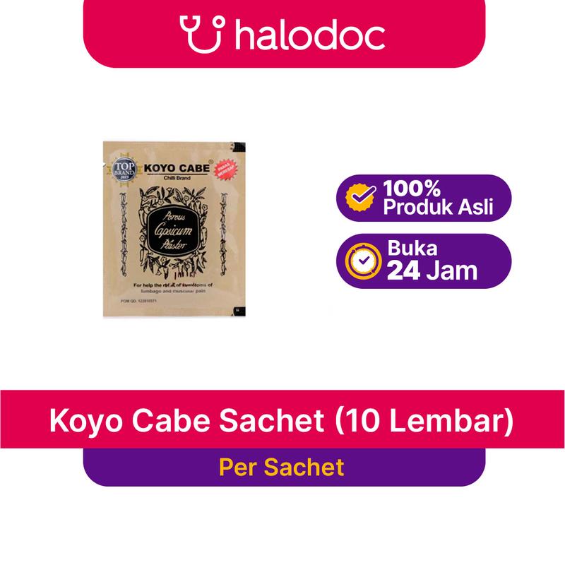 Koyo Cabe Sachet (10 Lembar) - Koyo Cabe Sachet (10 Lembar) - Shop ...