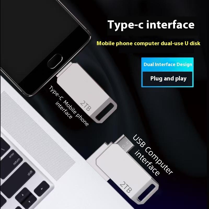 Pemacu Denyar USB Mudah Alih, Kapasiti Besar 2TB, Penggunaan - TikTok ...