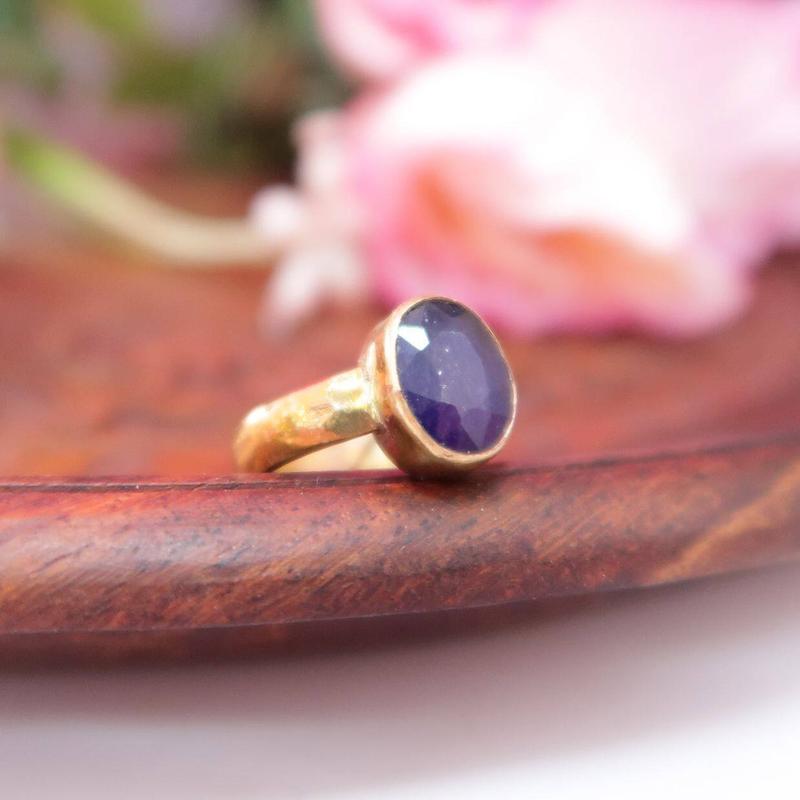 Neelam | Blue Sapphire Stone | Neelam stone Ring in 5 Metals - TikTok ...
