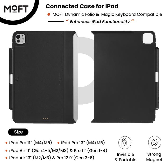 Promo MOFT Connected Case for iPad Pro & iPad - Kompatibel Magic ...