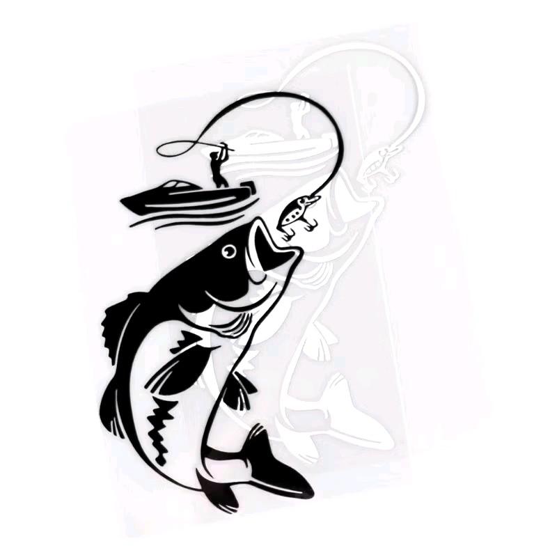 Aksesori Memancing Stiker Ikan untuk Kereta - Car, Accessories - TikTok ...