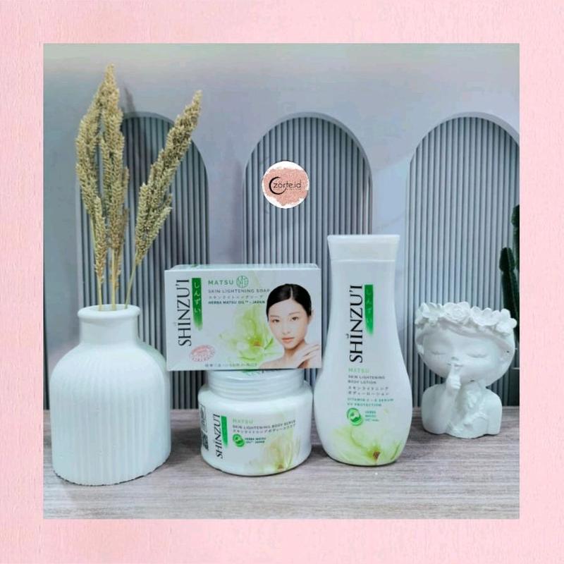 SHINZUI paket kecil (hb 100ml,lulur 110g,sabun batang) - Shop | Tokopedia