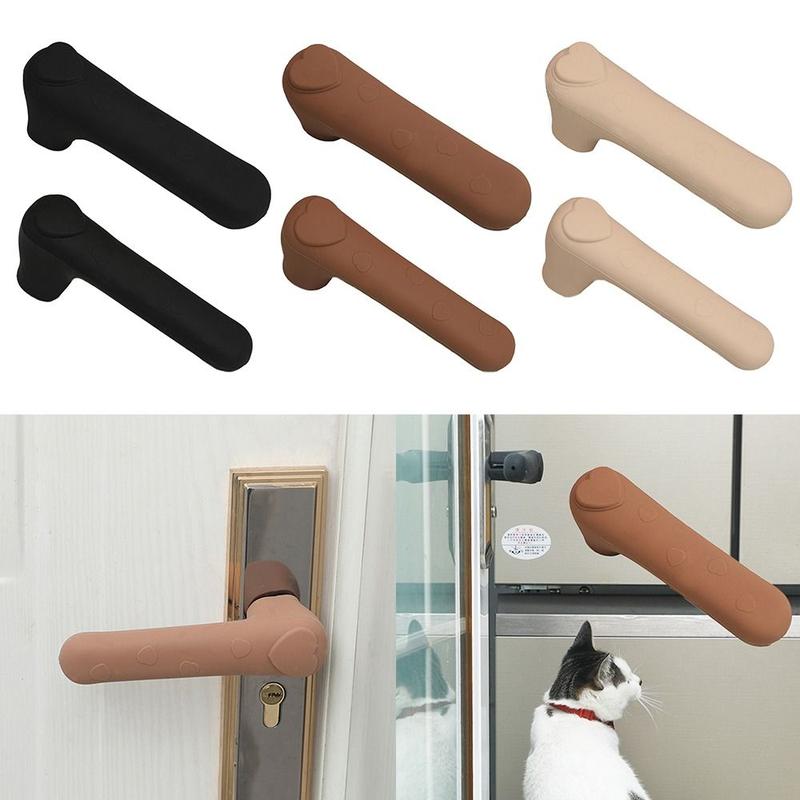 Portable Silicone Door Handle Cover Anti-Slip Anti-Static Door - TikTok ...