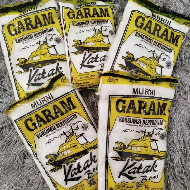 GARAM 5PCS 200gr KATAK BOAT BERYODIUM - Shop | Tokopedia