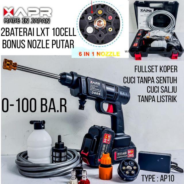 APR RAJA STEAM CORDLESS JET CLEANER TYPE AP10 2 baterai 88v lxt 10cell ...