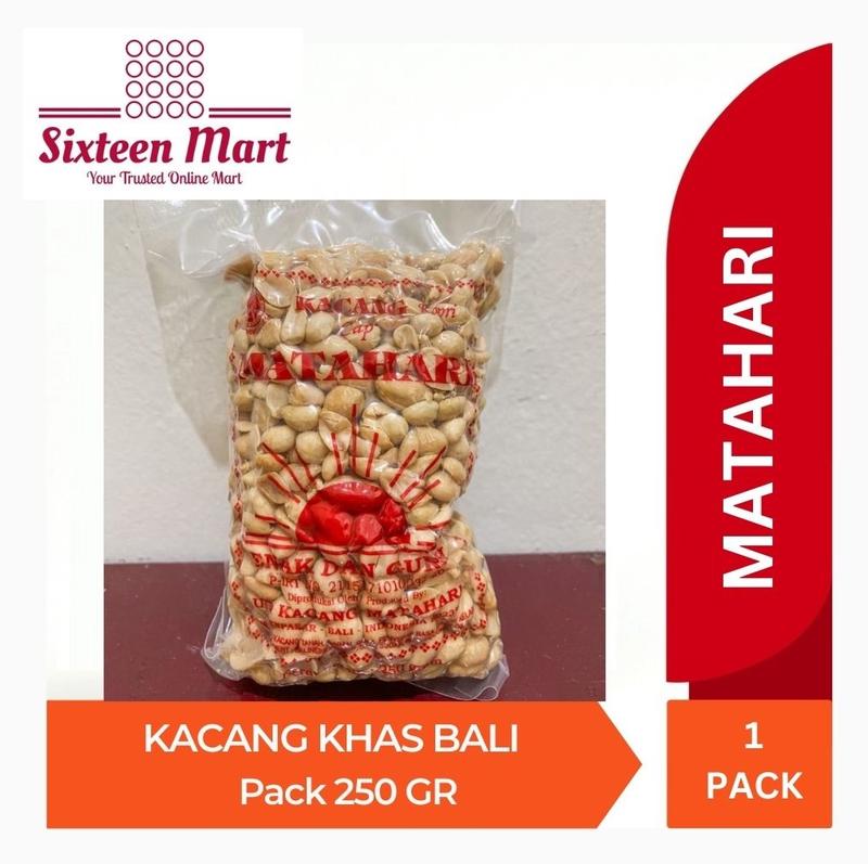 Kacang Bali Cap MATAHARI Khas Bali 1 Pack x 250gram (SG) - TikTok Shop ...