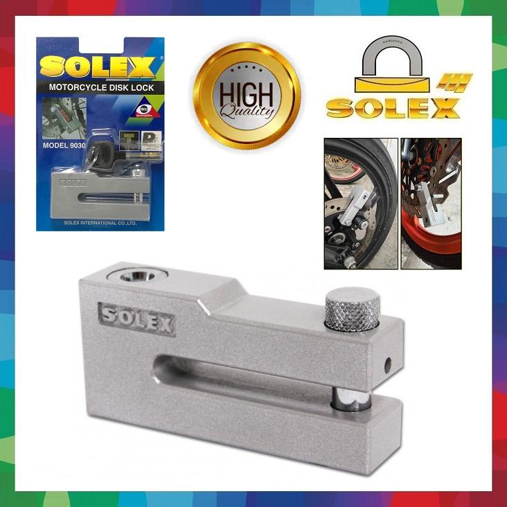 Solex 9030 Motorcycle Disc Lock / Disk Lock Motor Hardened Steel DISK ...
