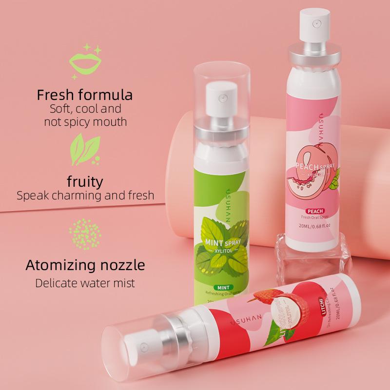 Mouth Spray Breath Freshener Oral Spray Fresh Breath Remove Breath ...